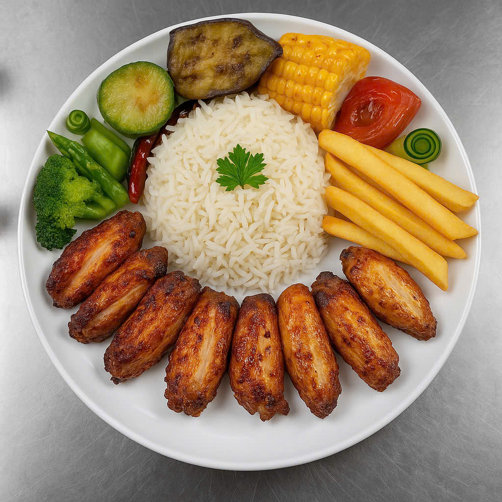 Anatolia Turkish Cuisine | CHICKEN WINGS PLATE (CÁNH GÀ NƯỚNG)